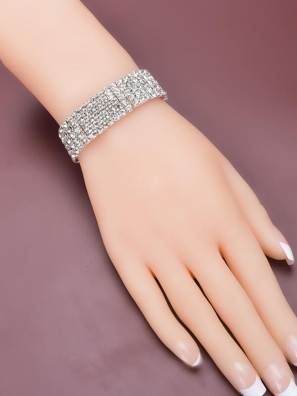 Rhinestone Decor Bracelet | SHEIN USA