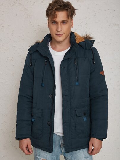 Men Winter Coats | Fashion Men Winter Coats | SHEIN USA