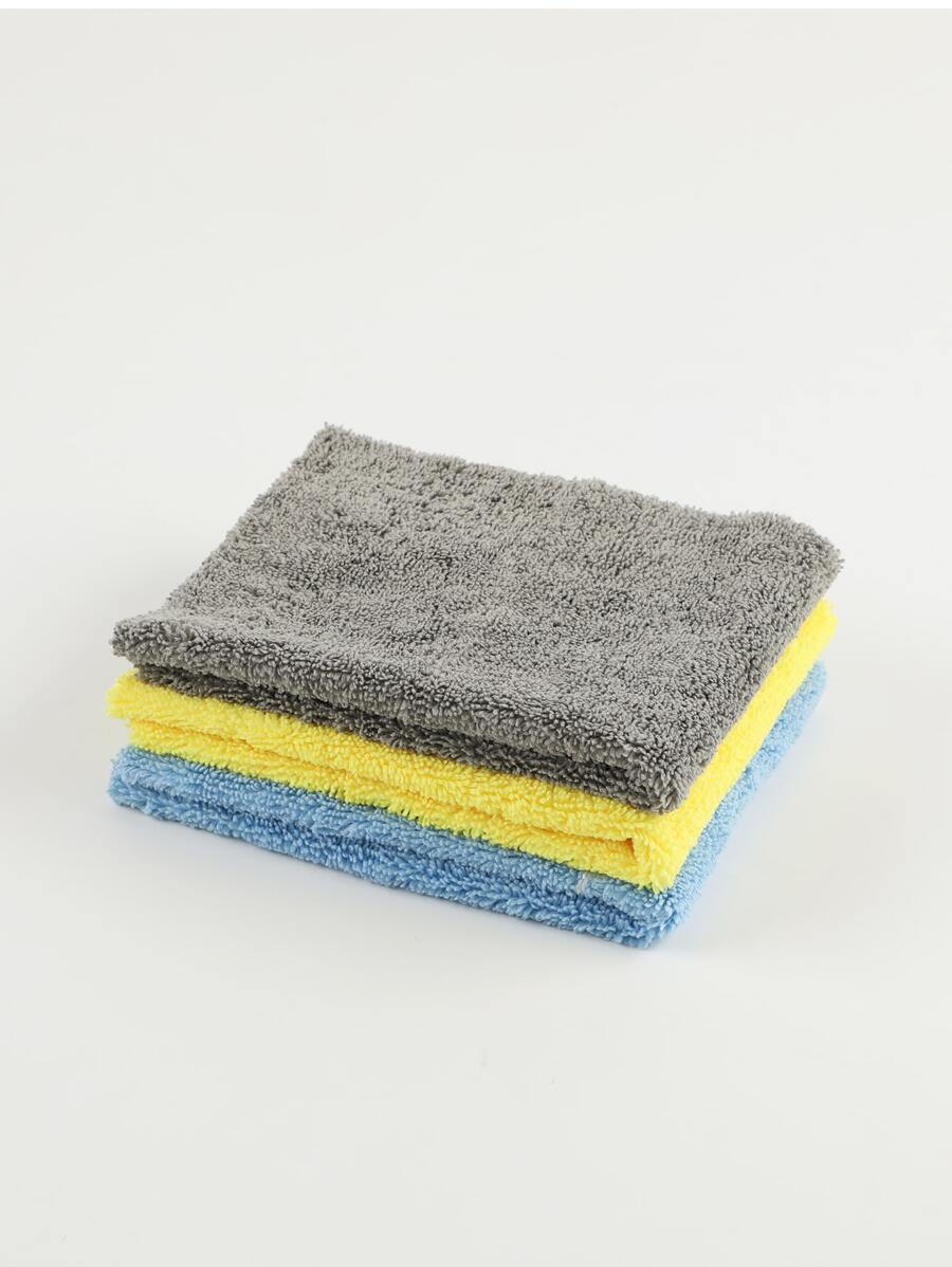 3pcs Plain Cleaning Rag | SHEIN USA