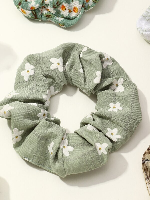 10pcs Graphic Scrunchies | SHEIN USA