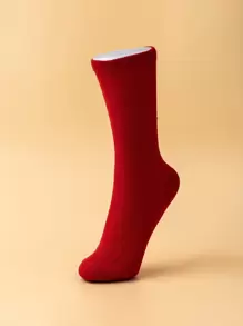1 Pair Women's Casual & Business Daily Wear Slouchy Crew Socks ...