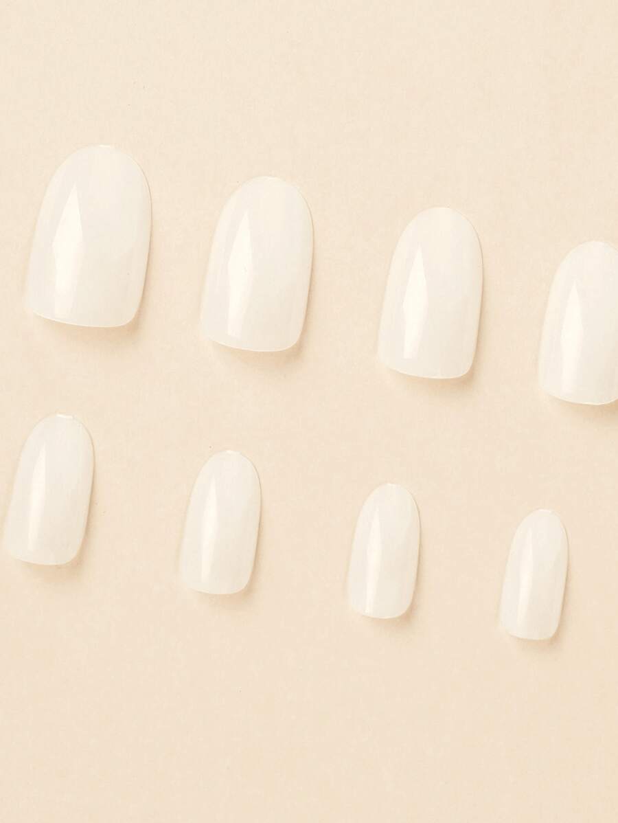 SHEIN 180pcs Plain Fake Nail | SHEIN USA