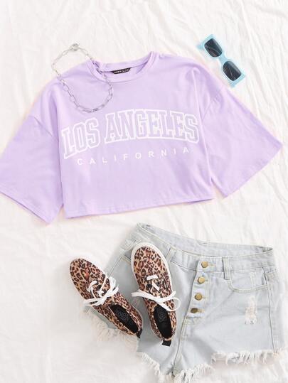 Women's Cropped Tees | Cropped Tops | SHEIN USA