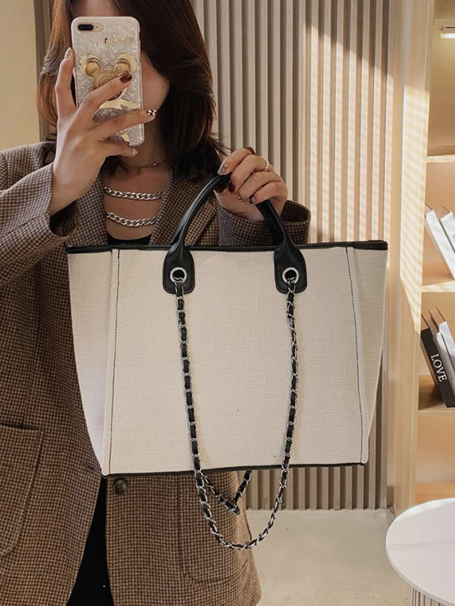 Minimalist Large Capacity Tote Bag, Tote Bag Large, Best Fall Inspo ...