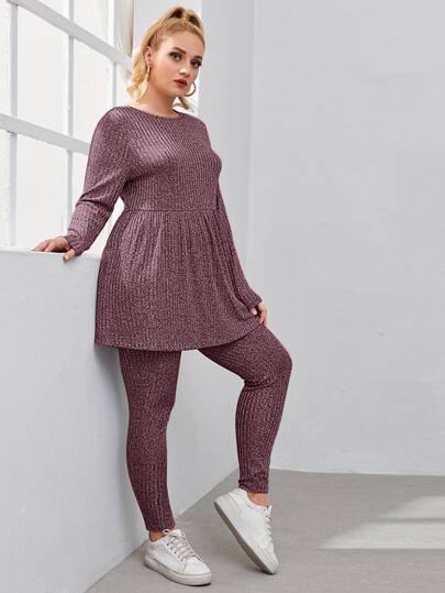 Plus Size Co-ords & Matching Sets | Curve Two-Piece Sets | SHEIN USA