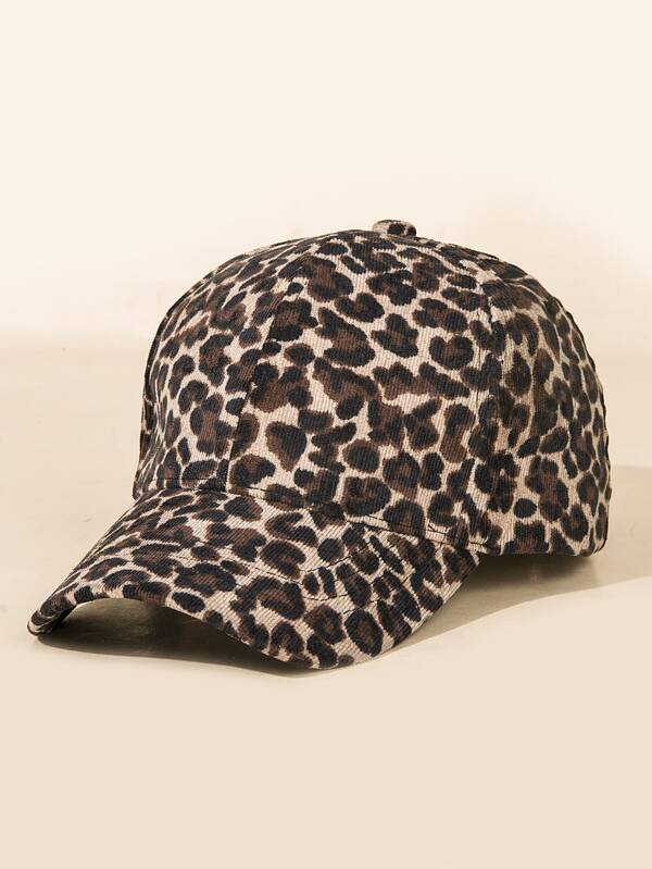Leopard Print Baseball Cap | SHEIN USA