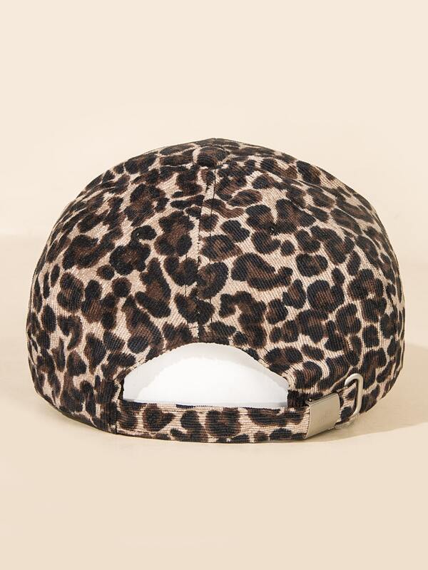 Leopard Print Baseball Cap | SHEIN USA