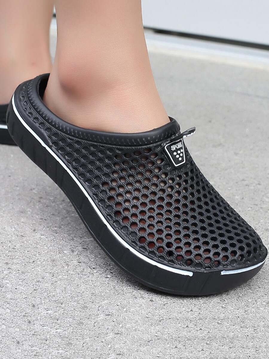 Minimalist Hollow Out Clogs | SHEIN USA