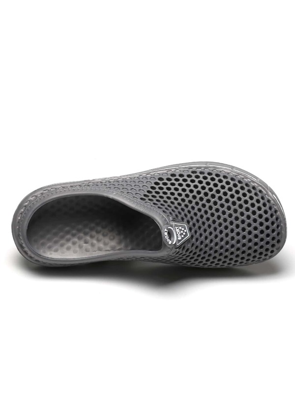 Men Letter Graphic Hollow Out Design Vented Clogs | SHEIN USA