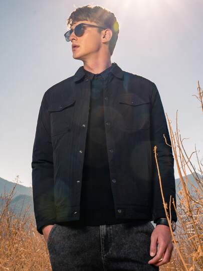 Men Winter Coats | Fashion Men Winter Coats | SHEIN USA