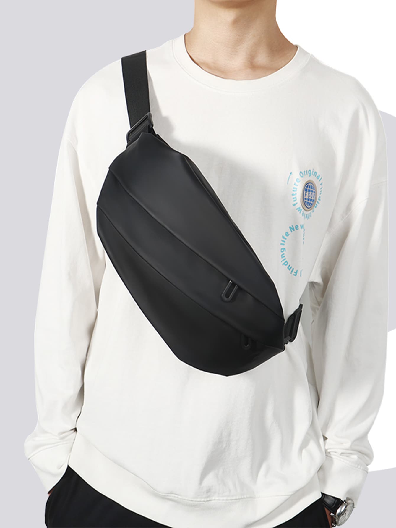 Men Minimalist Waterproof Bum Bag | SHEIN UK