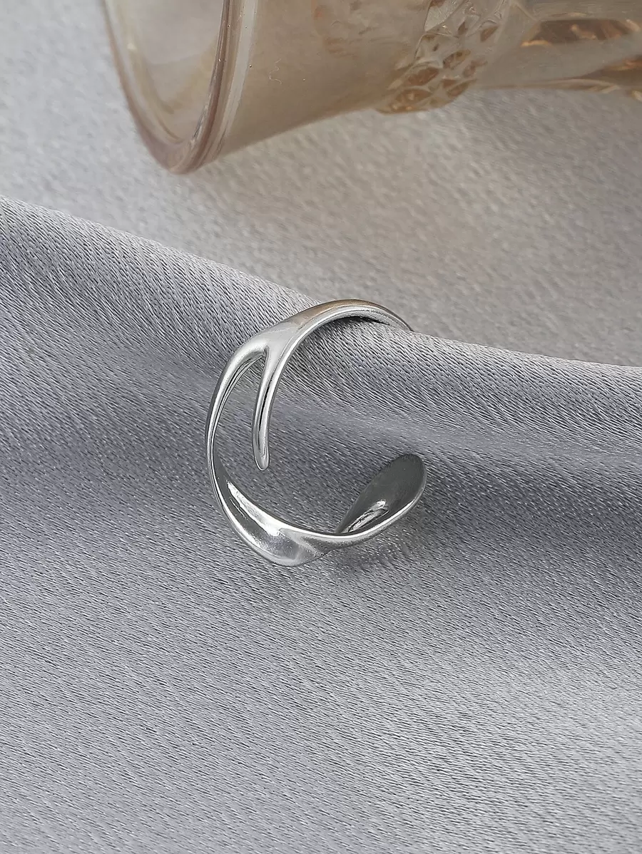 Asymmetric Shaped Cuff Ring | SHEIN USA