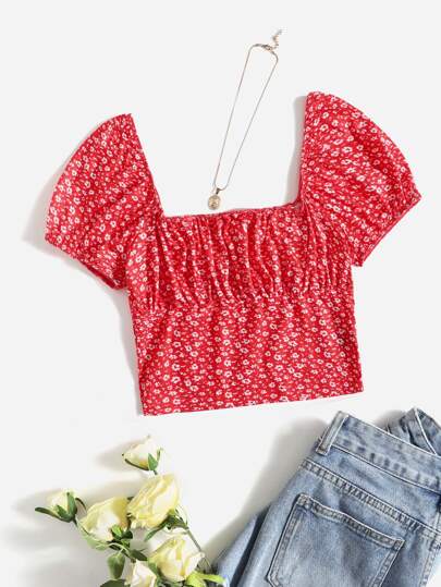 Women's Cropped Tees | Cropped Tops | SHEIN USA