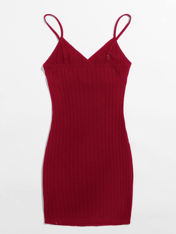 Shein Unity Rib Knit Bodycon Dress Shein Usa
