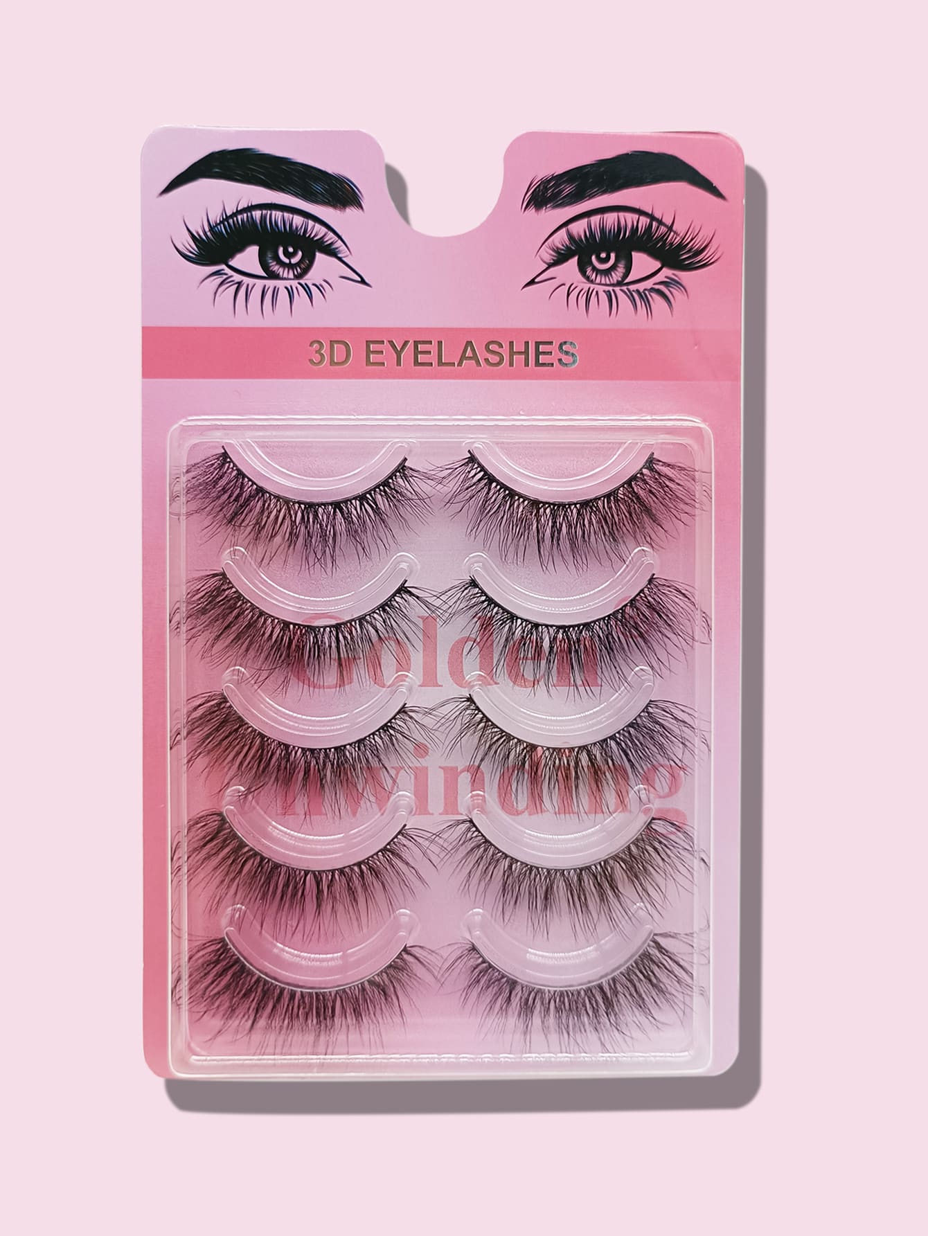 5pairs Extra Long False Eyelashes
