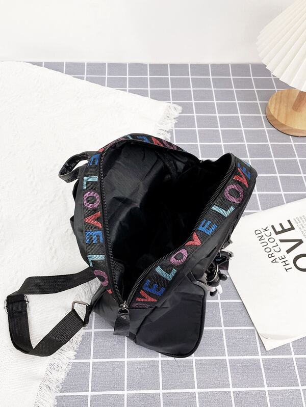 Set di mini zaini con zip frontale da 3 pezzi Set di zaini scolastici ...