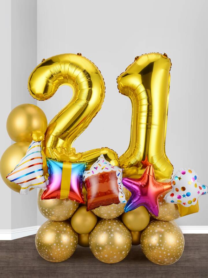 21st Birthday Balloon Images