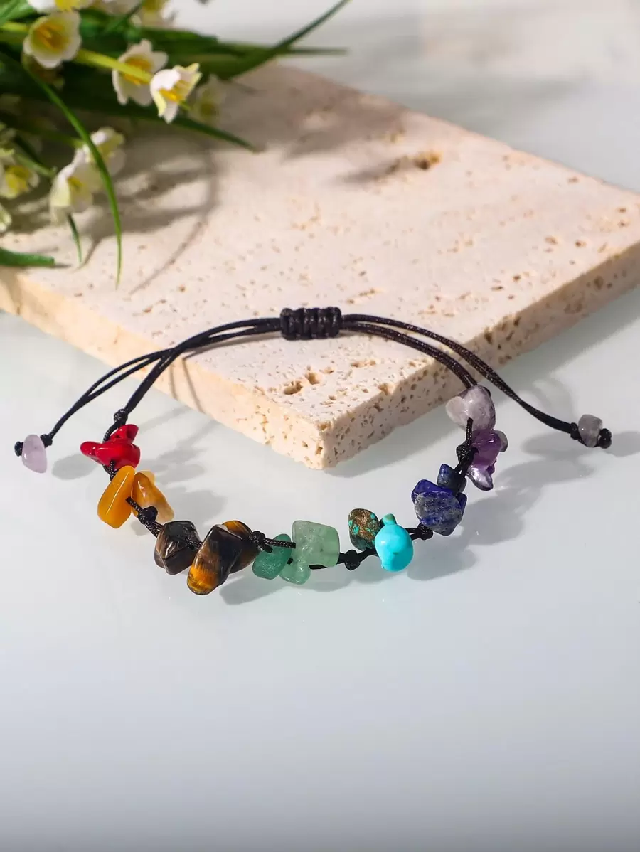 Stone Decor Braided Bracelet | SHEIN USA