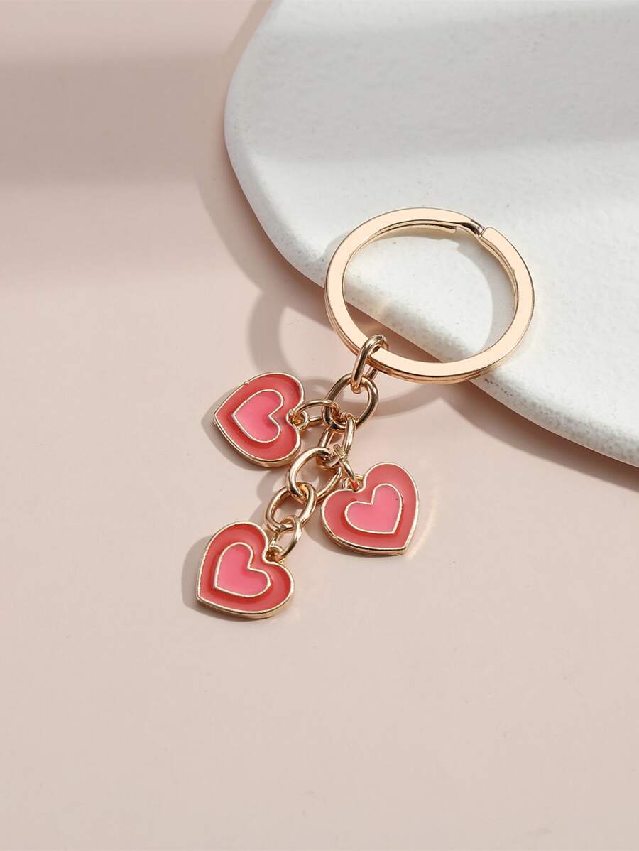 Heart Charm Keychain | SHEIN USA