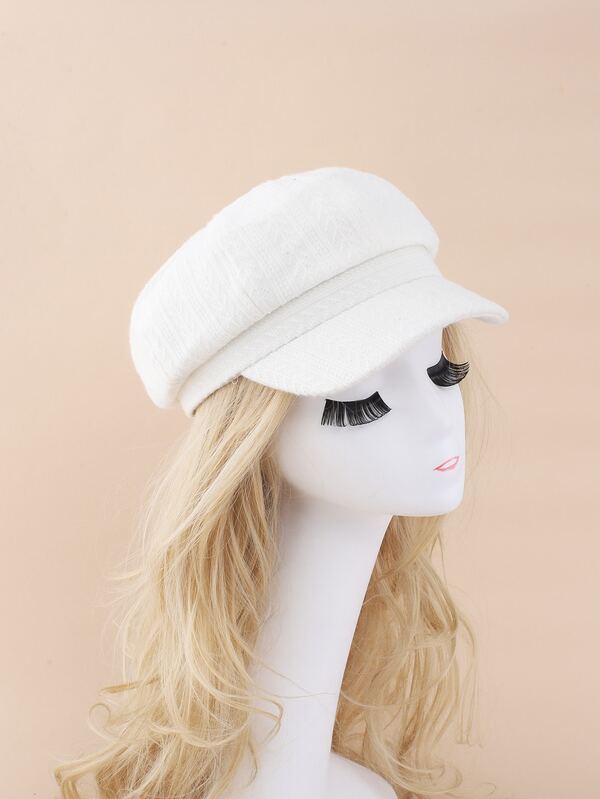 Solid Baker Boy Cap | SHEIN USA