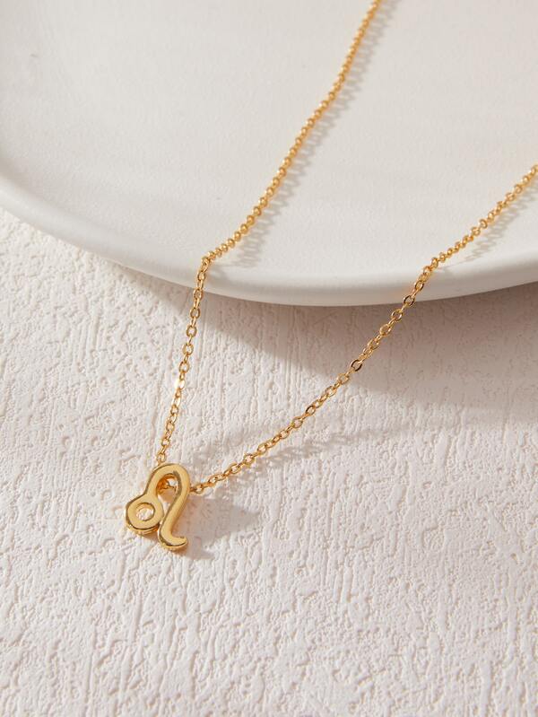 Leo Symbol Pendant Necklace | SHEIN USA