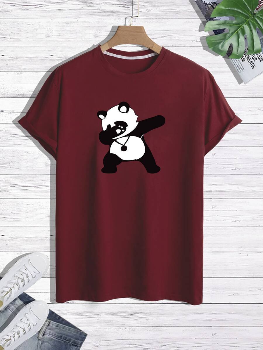 Manfinity Men Panda Print Tee | SHEIN USA