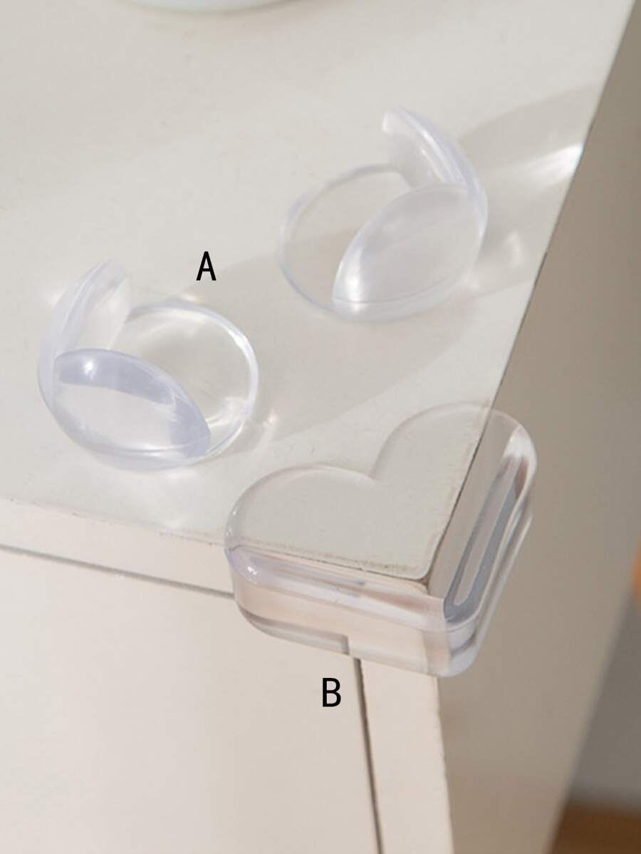 4pcs Anti-collision Table Corner Cover, Simple Clear Plastic Anti ...