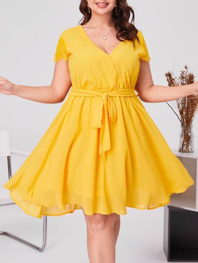 Shop Plus Size & Curve Dresses on Sale | SHEIN USA