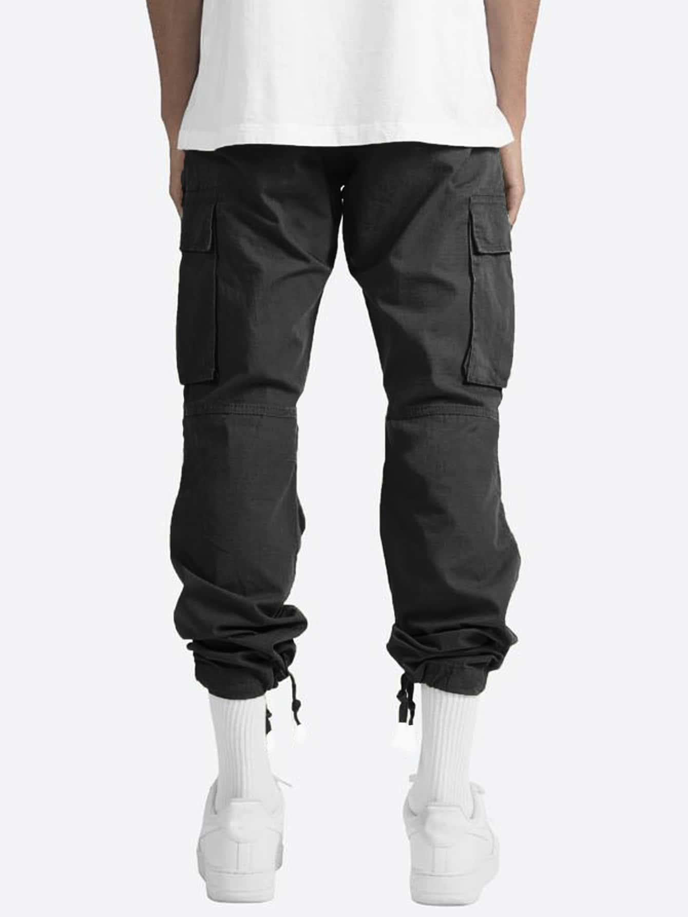 Manfinity LEGND Men Zip Fly Cargo Trousers | SHEIN UK