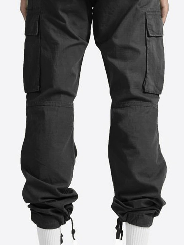 Manfinity LEGND Men Zip Fly Cargo Trousers | SHEIN UK