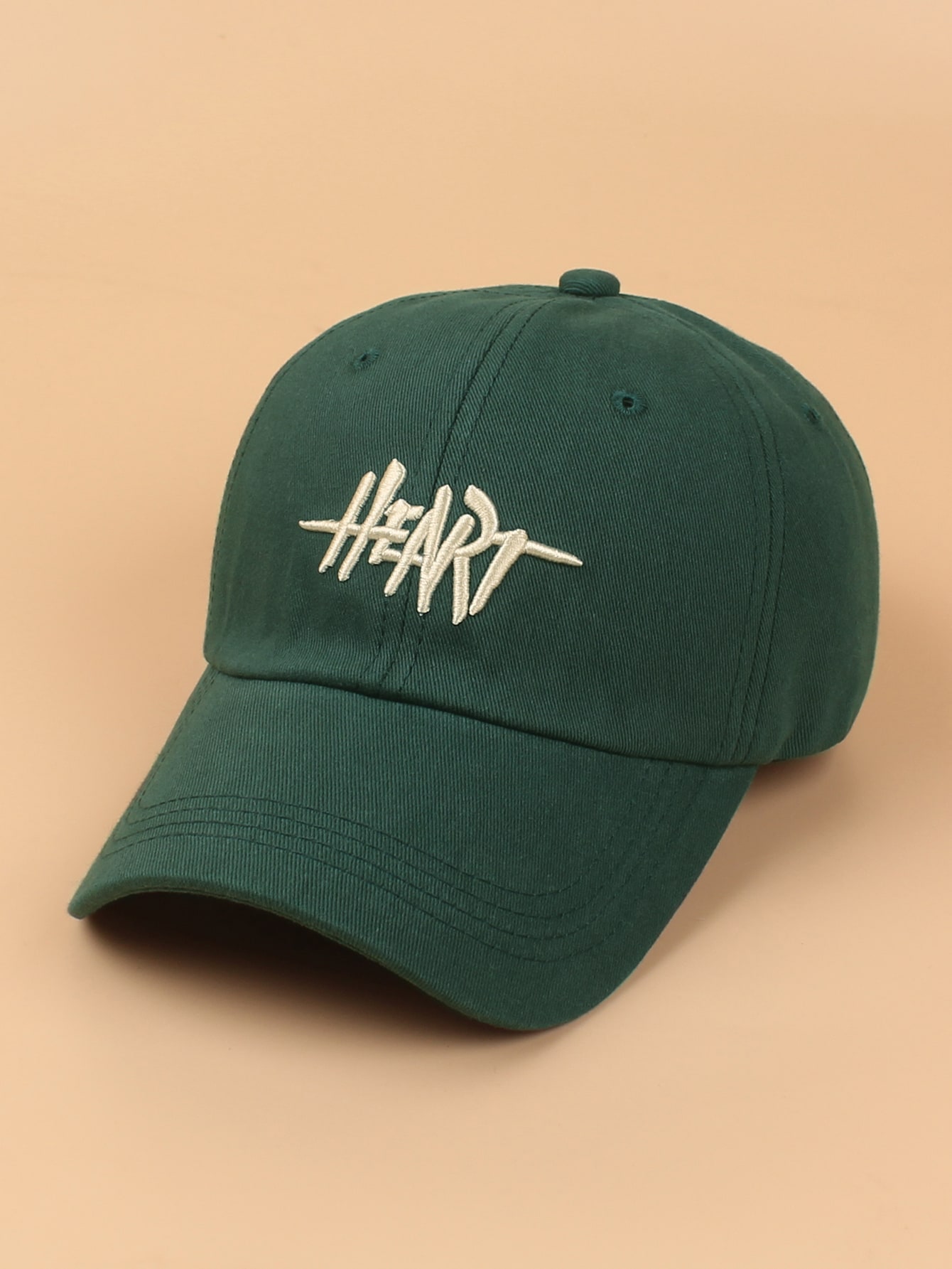 Letter Embroidered Baseball Cap