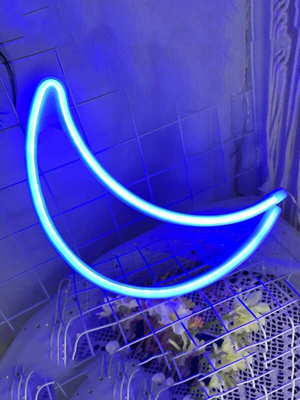 Moon Shaped Neon Light for Sale Australia| New Collection Online| SHEIN ...