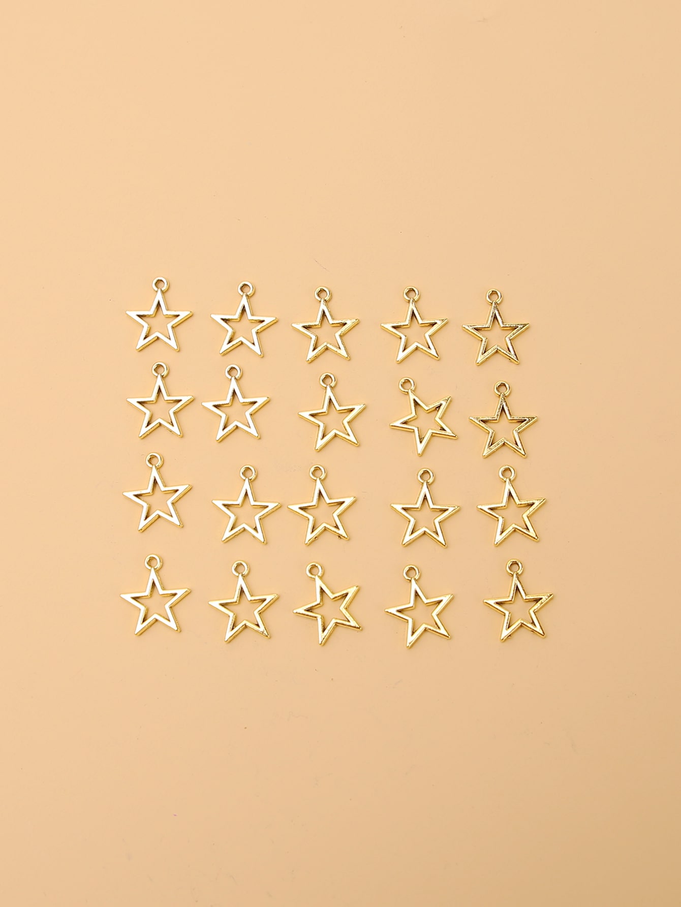 20 st DIY Star Charm