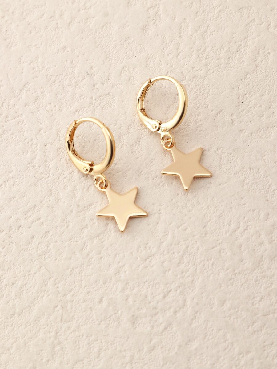 Star Decor Drop Earrings | SHEIN USA
