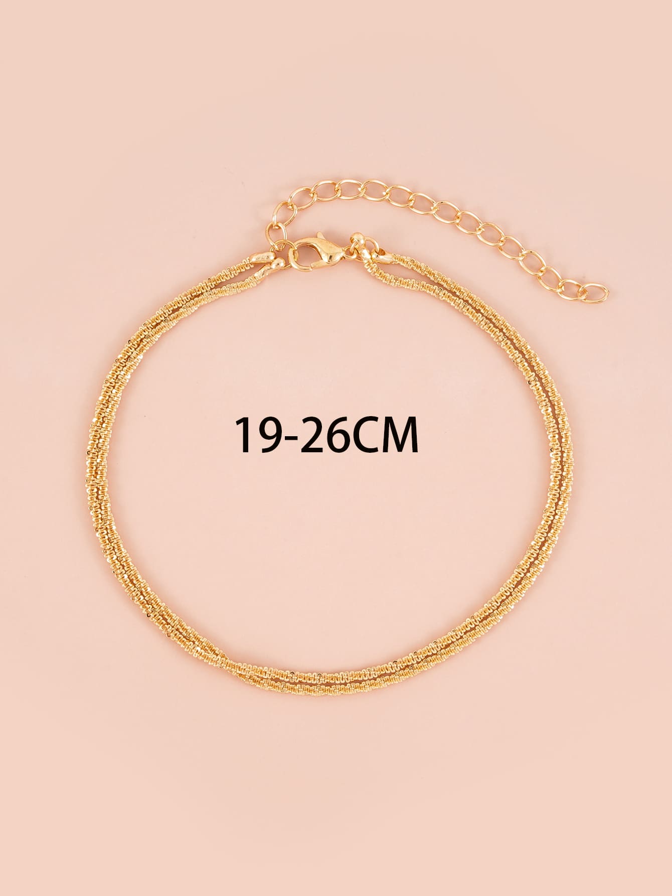 Minimalist Layered Anklet | SHEIN USA