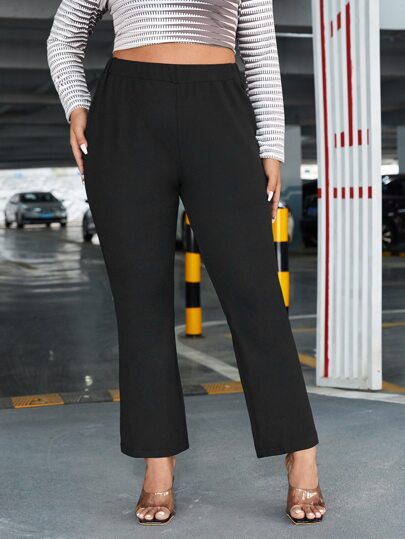 Women's Plus Size Pants | Curve Pants | SHEIN USA