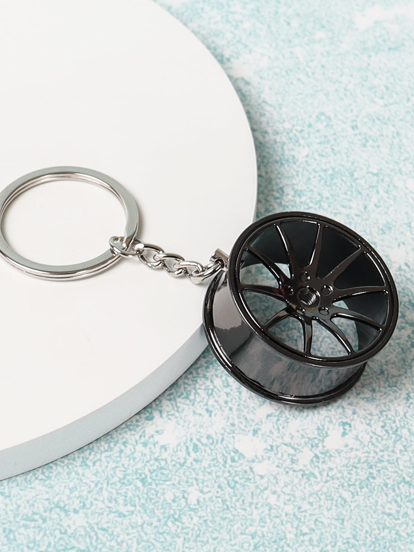 Tire Charm Keychain