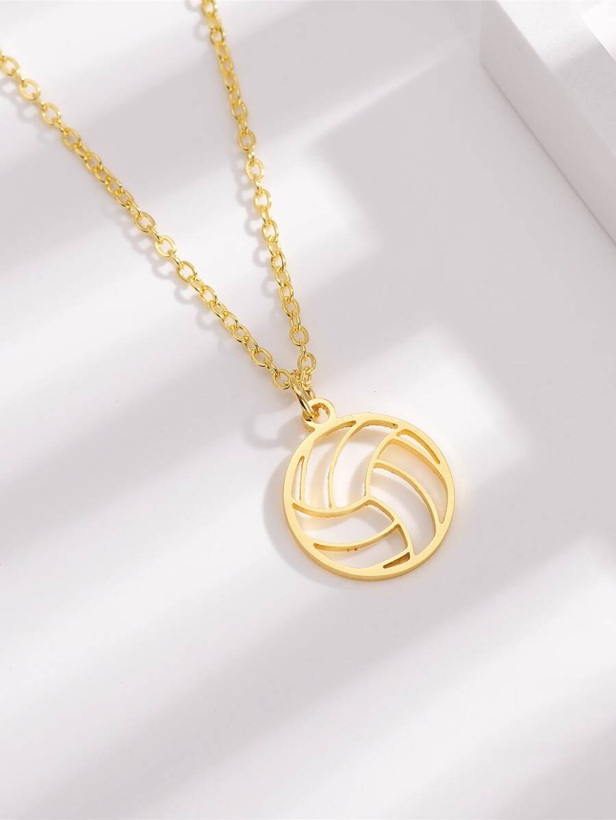 Volleyball Pendant Necklace | SHEIN