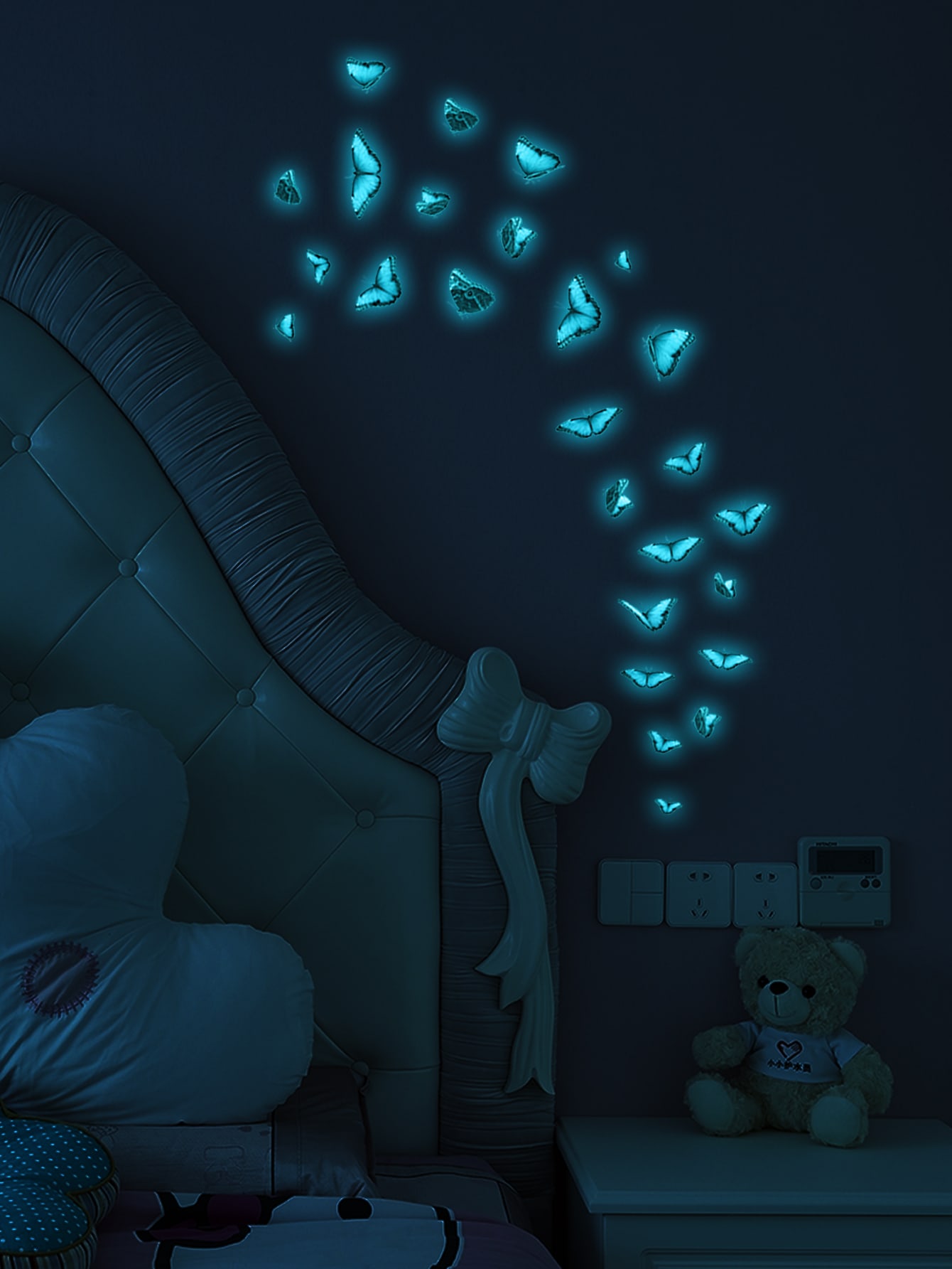 Butterfly Glow-In-The-Dark Wall Sticker