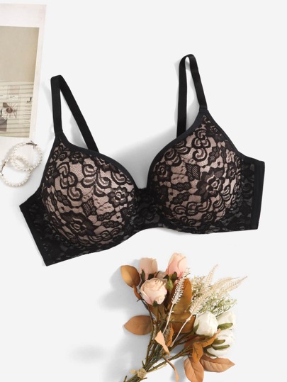 Plus Size Push Up Bra | Fashion Plus Size Push Up Bra | SHEIN USA