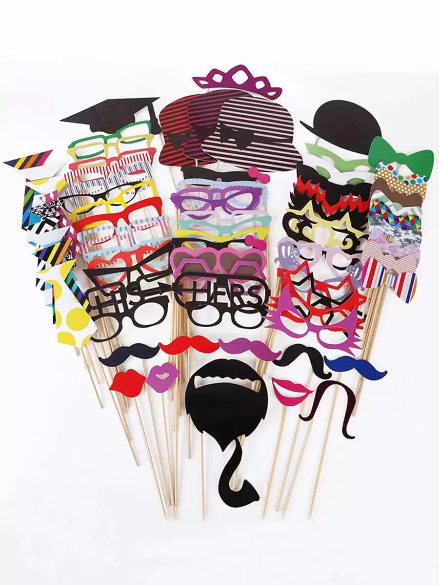 76pcs Wedding Party Photo Booth Prop,Christmas | SHEIN USA