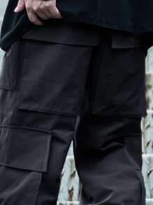 Manfinity EMRG Homme Pantalon cargo à imprimé graphique à poche à ...