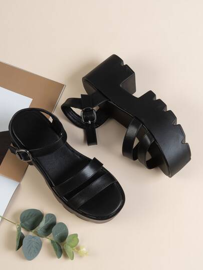Search platform sandals | SHEIN USA
