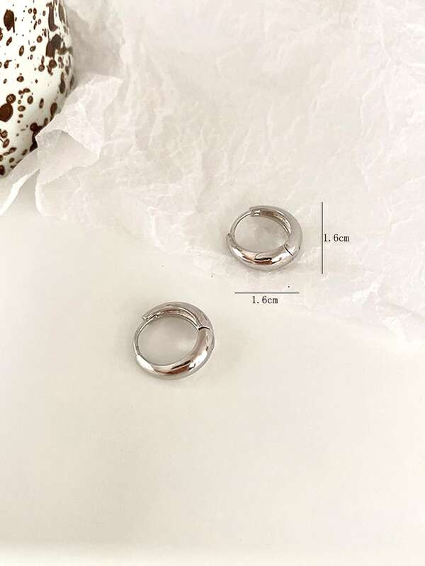 Minimalist Hoop Earrings | SHEIN EUR