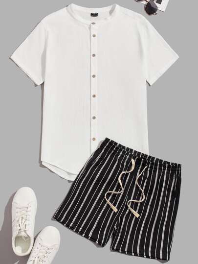 Shop Men's Two-Pieces & Matching Sets | Men's Fashion | SHEIN USA