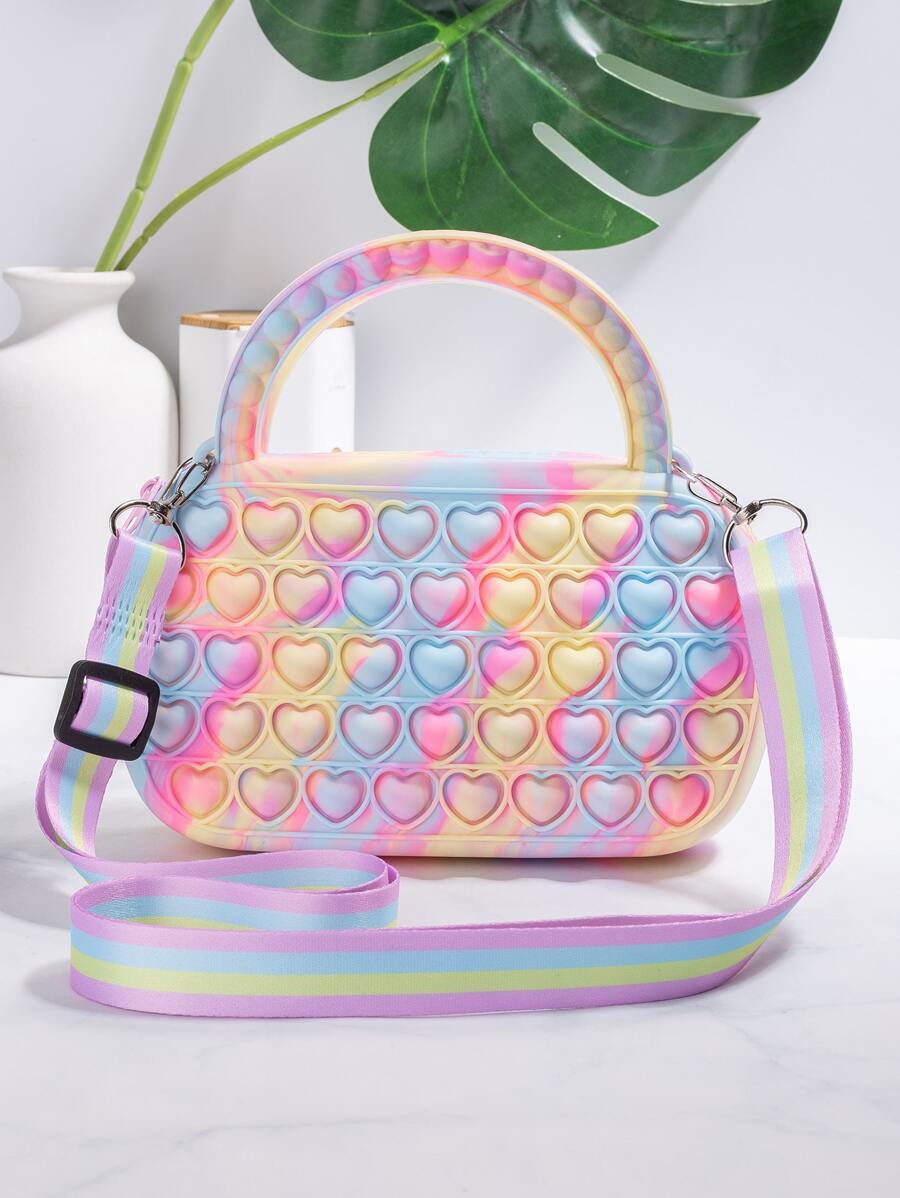 Lightweight,Business Casual Mini Ombre Sensory Fidget Square Bag For ...