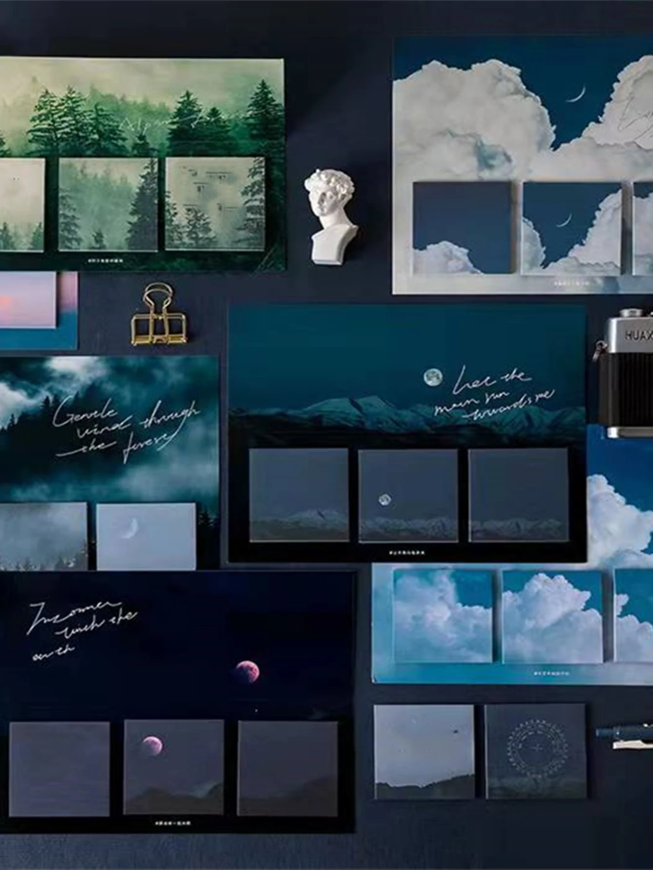 1pc Landscape Pattern Random Sticky Note | SHEIN USA