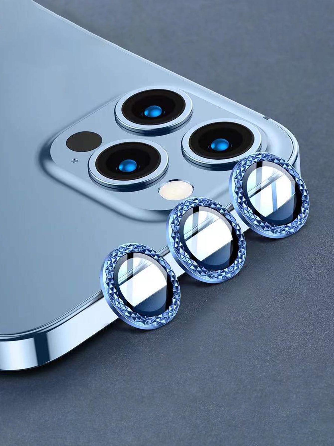 3pcs Metal Eagle Eye Phone Lens Film