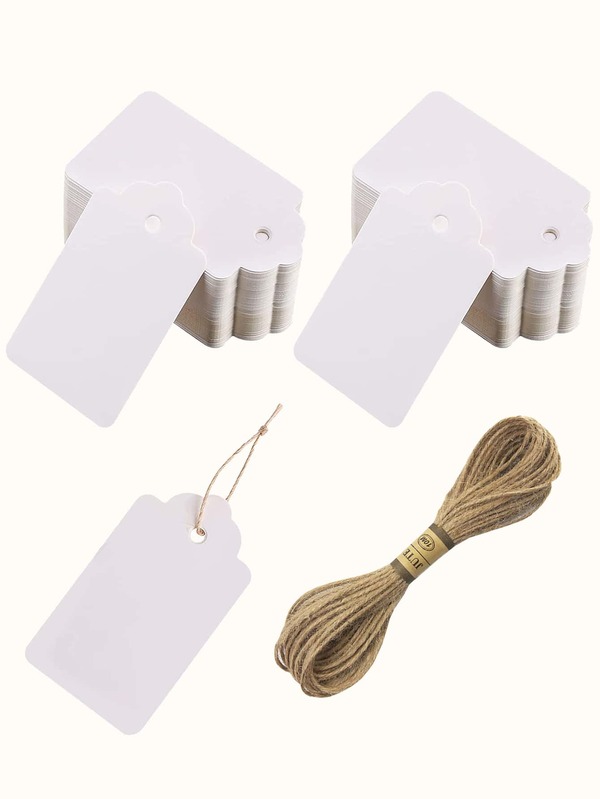 50pcs Solid Color Gift Tag | SHEIN USA