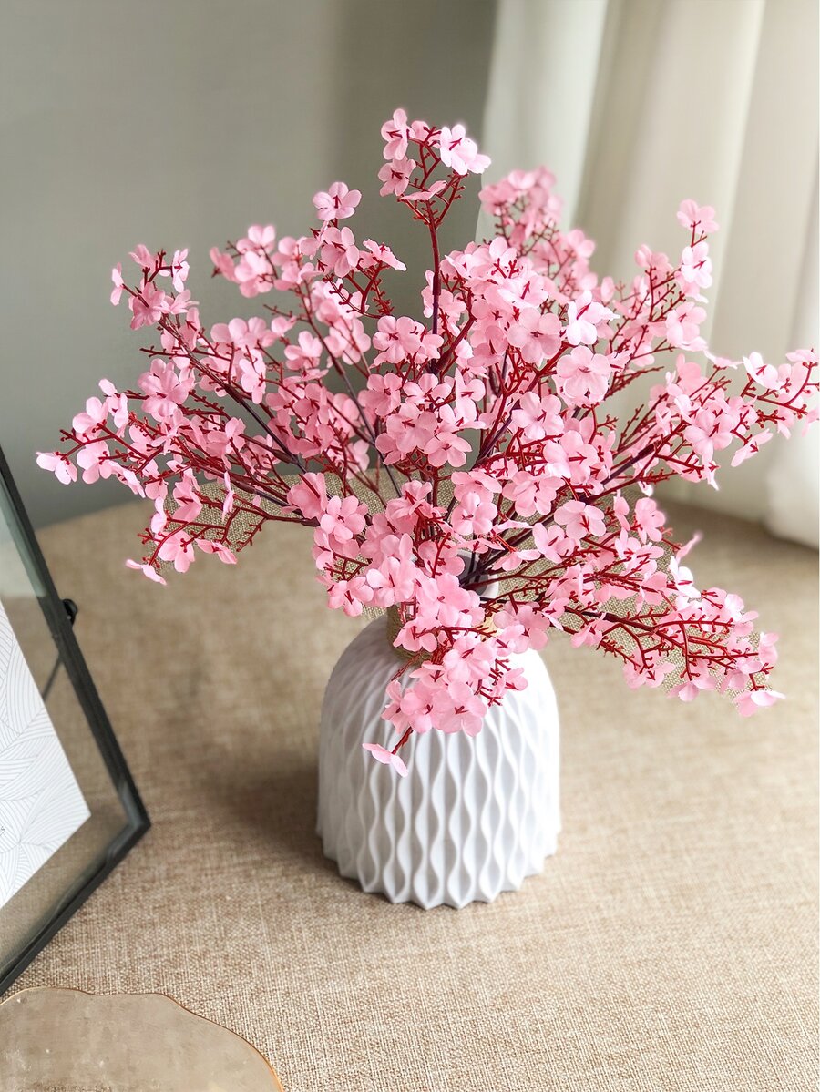Flores Artificiais de Cerejeira Flor do Bebê, Flores Falsas Gypsophila ...